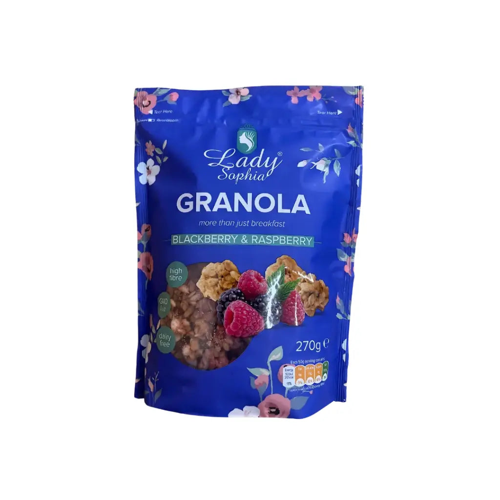 Granola Black Berry & Raspberry – Migusta